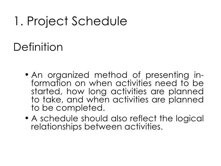 Project Planning