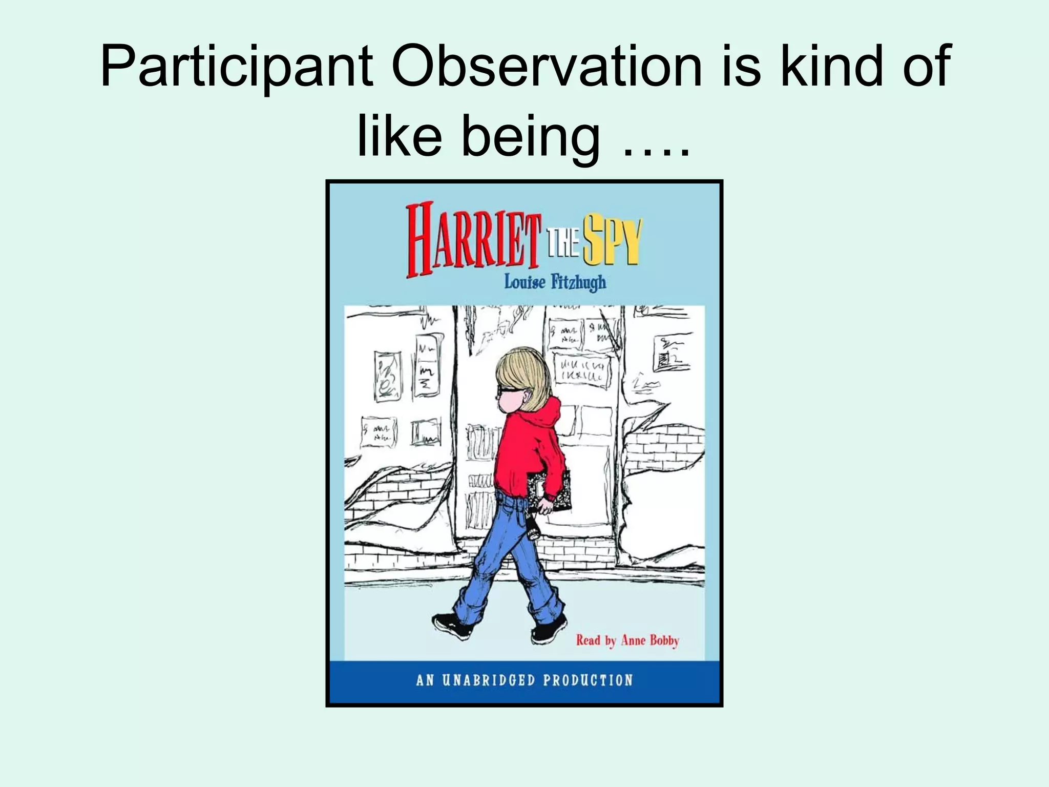 Participant Observation | PPT