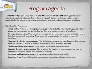 I EXCEL. I LEAD Leadership | PPT