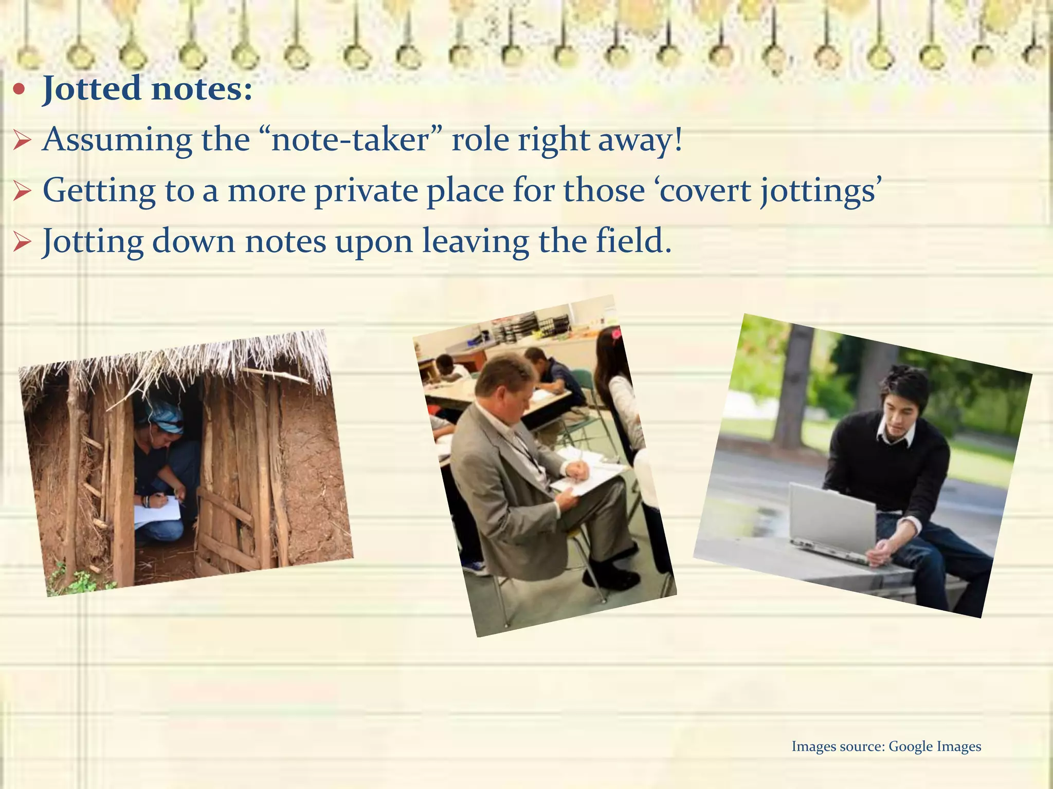 Participant observation | PPTX