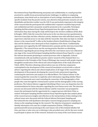 Participant Sampling And Recruitment Essay Paper.docx