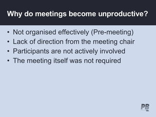 Participate in Business Meetings | PPT