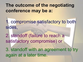 Participate in Negotiations An Introduction | PPT