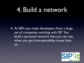 Participate in SIPit | PDF