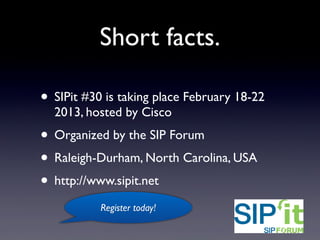 Participate in SIPit | PDF