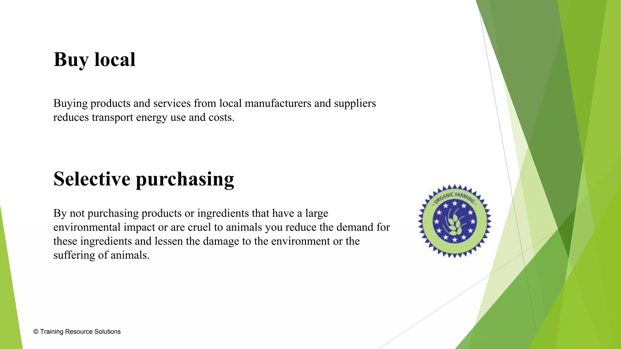 Participate in environmentally sustainable work practices BSBSUS201 ...