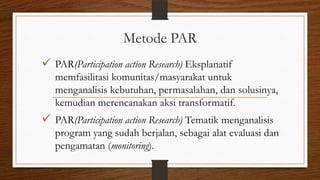 Participation action riset | PPT