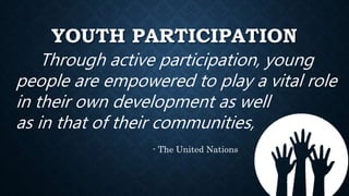 Participation and volunteerism | PPT