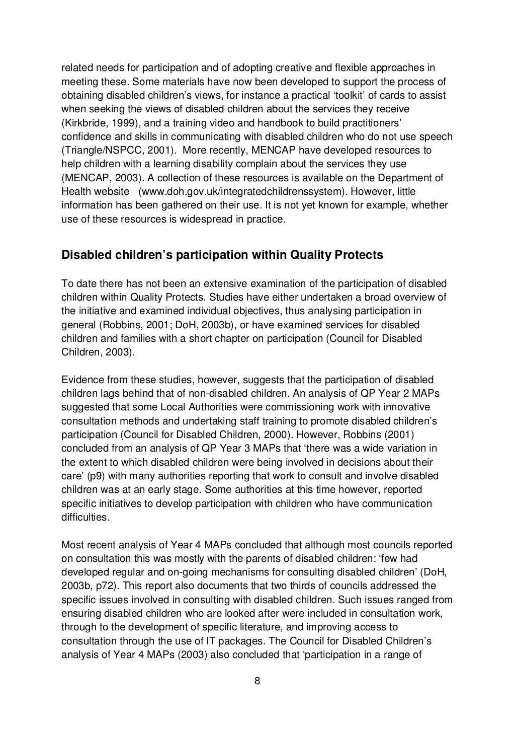 Participation & decision making Participation & decision making