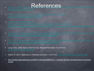 Participation gap | PPT | Internet for Beginners | Internet