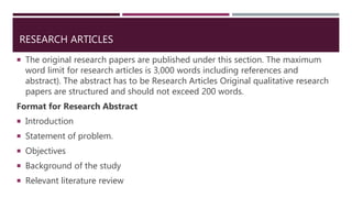 Participation in research activities | PPTX