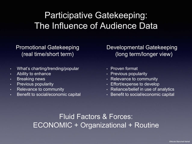 Participative Gatekeeping | PPT