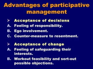 Participative Management | PPT