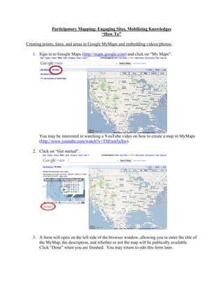 Participatory Mapping: Engaging Sites, Mobilizing Knowledges | PDF