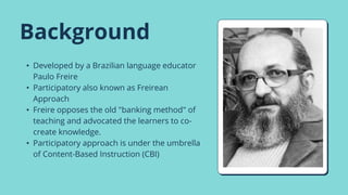 Participatory approach | PPTX