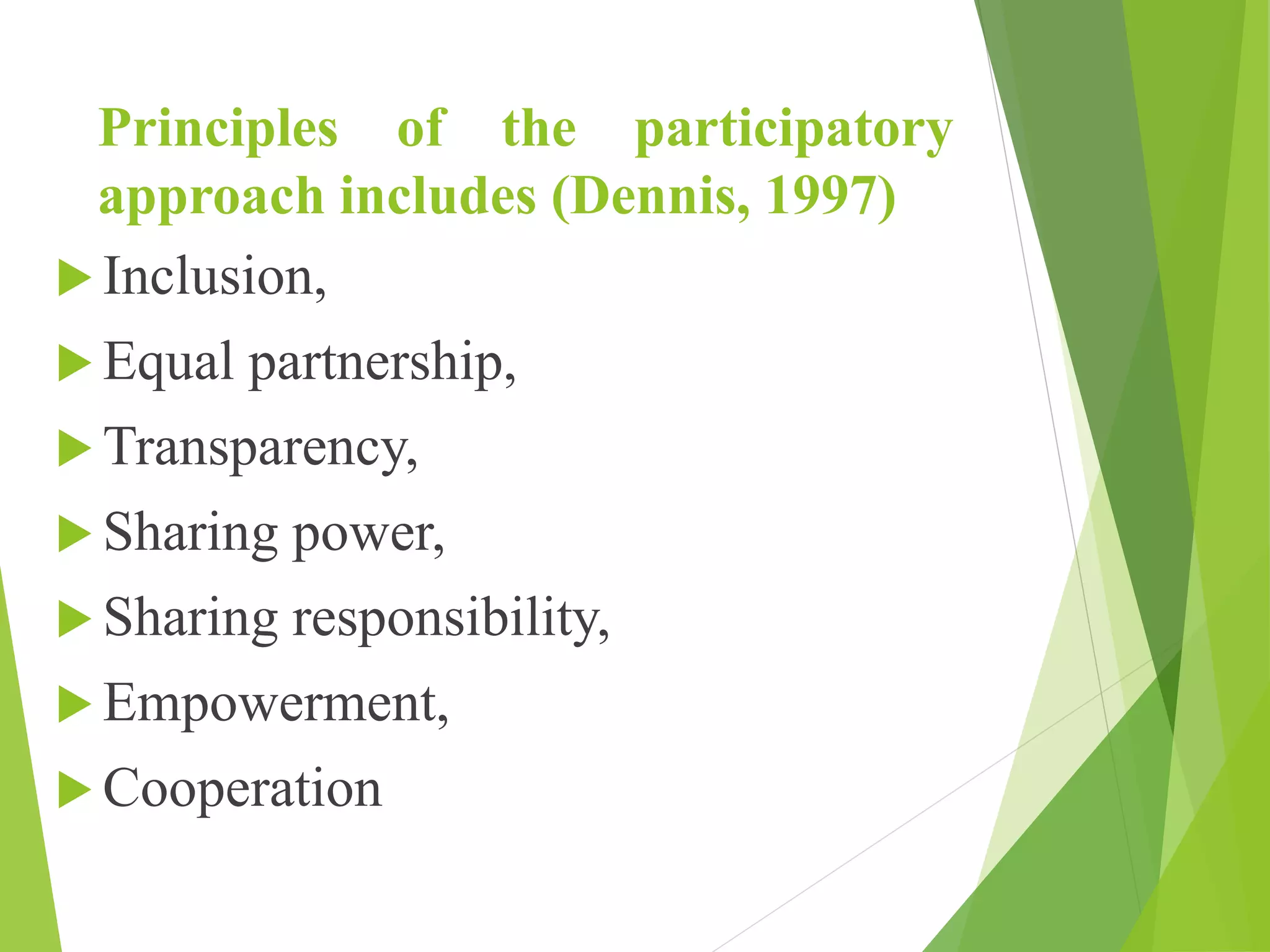 Participatory Approach (PA) | PPTX