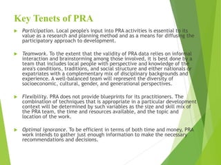 Participatory Approach (PA) | PPTX