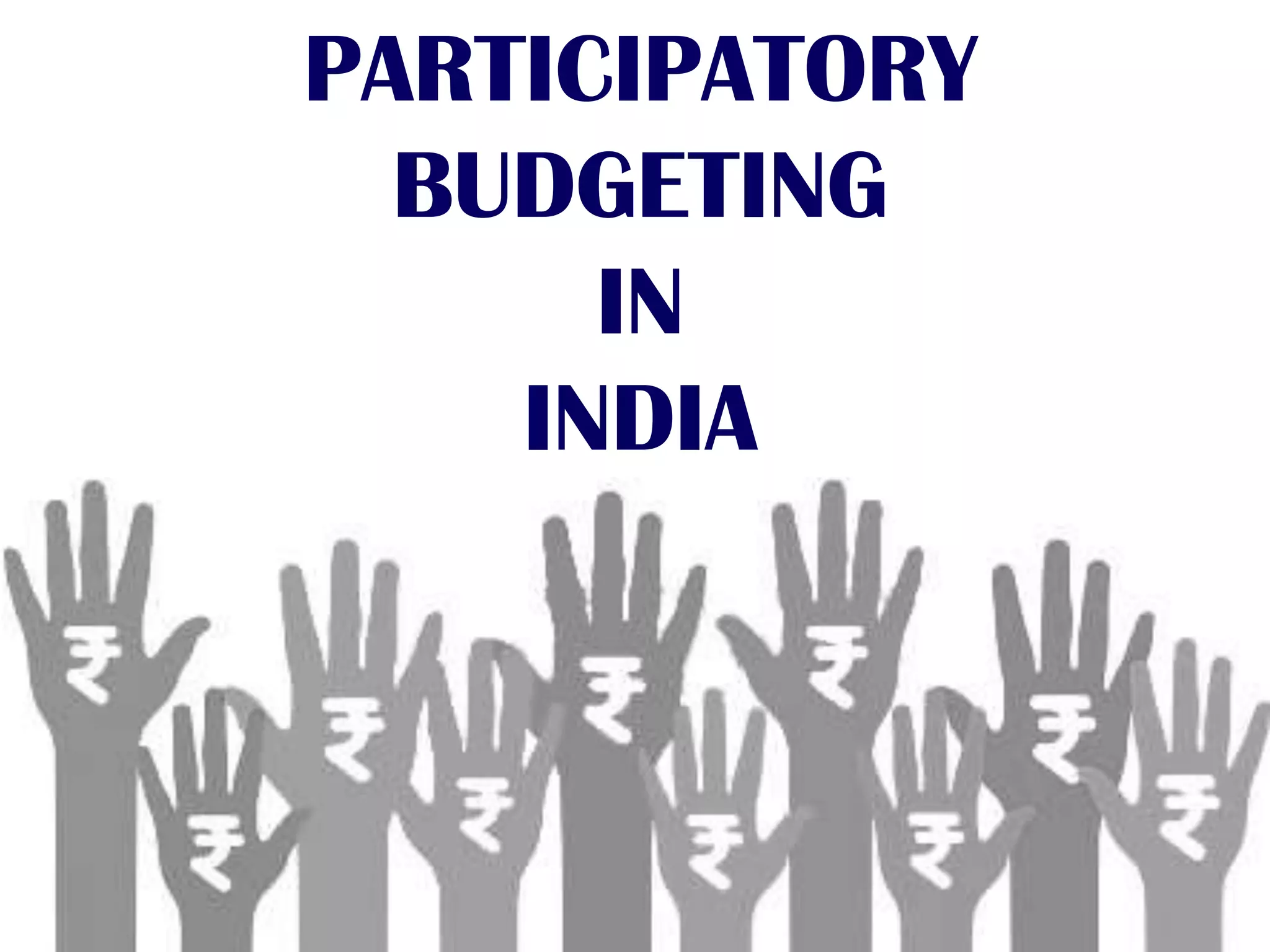 Participatory Budgeting | PDF