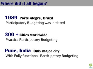 Participatory Budgeting | PDF