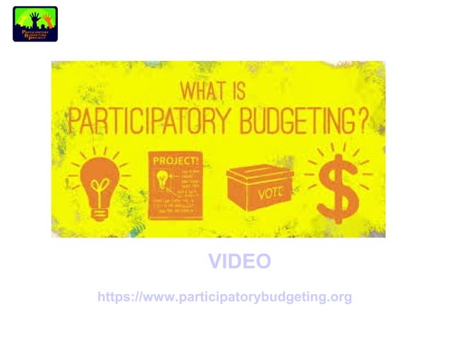 Participatory Budgeting | PPT