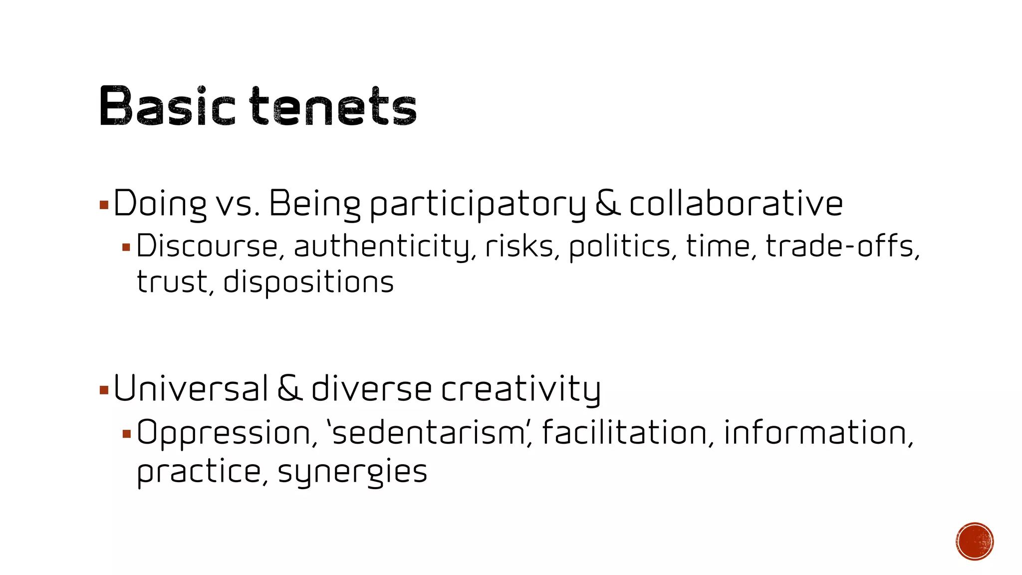 Participatory collaborative research practice | PPT