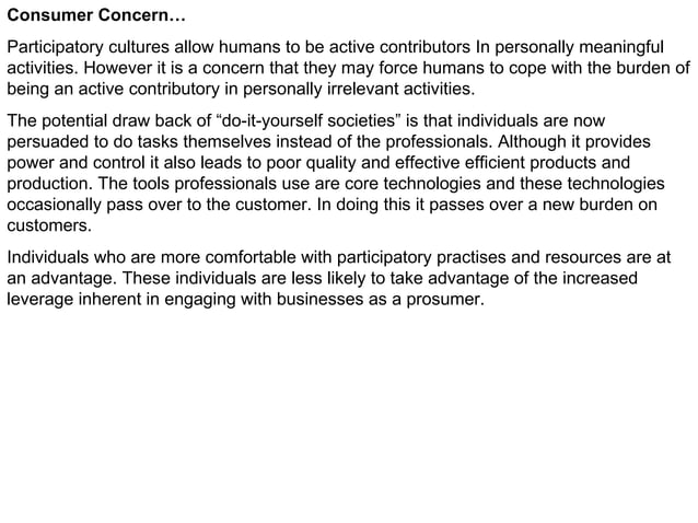 Participatory Culture | PPT | Technology & Computing