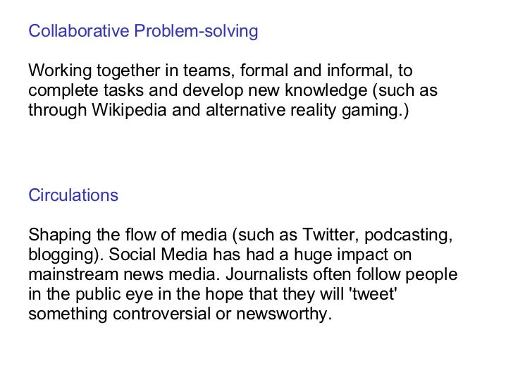 Participatory cultures