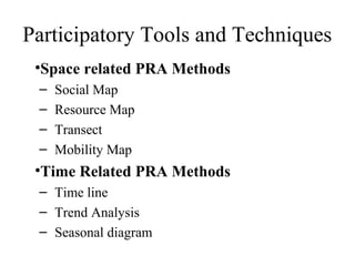 Participatory extension | PPT