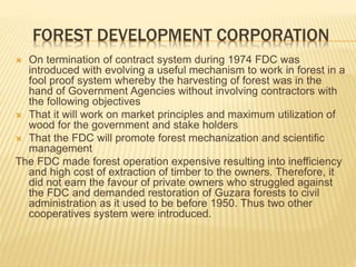Participatory Forest Management (Pakistan) | PPTX