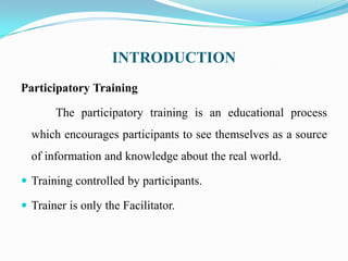 Participatory learning | PPTX