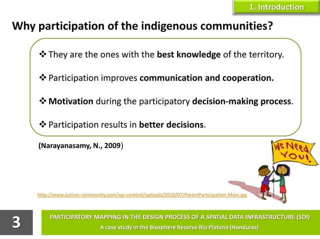 Participatory mapping in the design process of a SDI. A case study in the Biosphere Reserve Rio ...