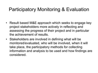 Participatory Monitoring- WG6.ppt