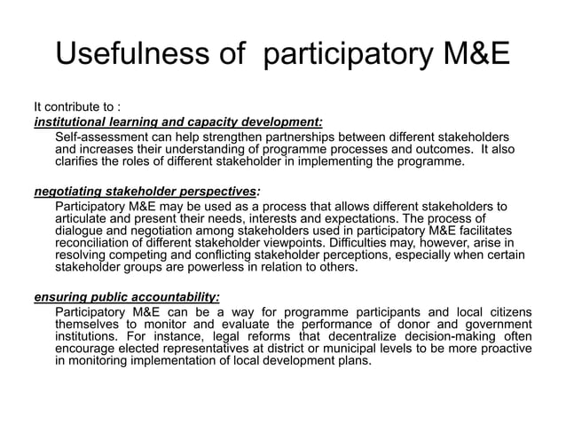Participatory Monitoring- WG6.ppt