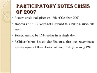 Participatory Note 2003 | PPT