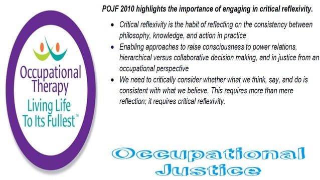 Participatory Occupational Justice Framework | PPTX