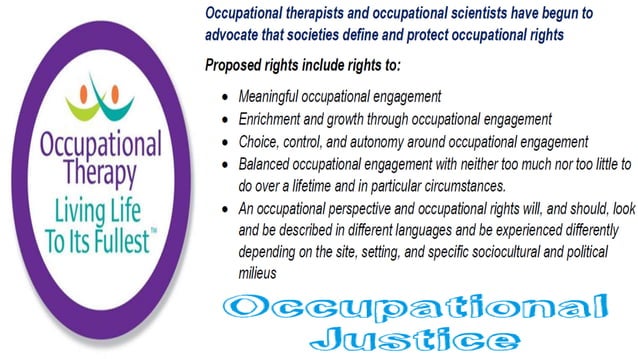 Participatory Occupational Justice Framework | PPTX