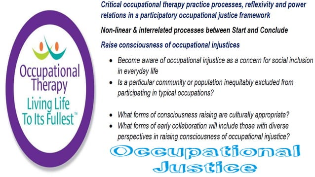 Participatory Occupational Justice Framework | PPTX