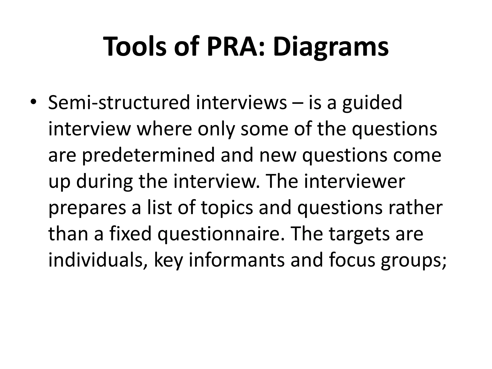 Participatory rapid appraisal | PPTX