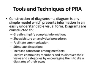 Participatory rapid appraisal | PPTX