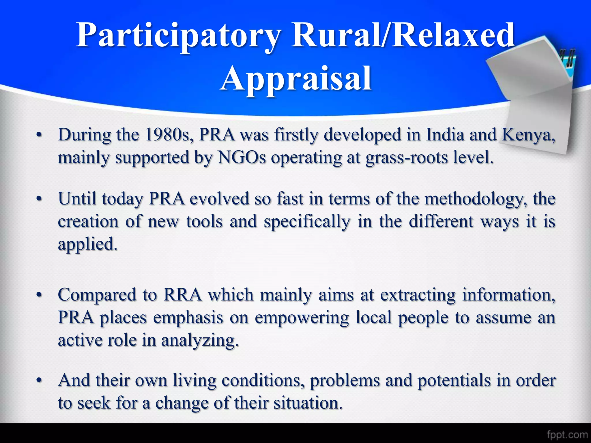 Participatory Rural Appraisal.ppt
