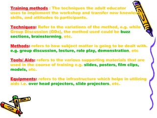 Participatory Training Methods By Dr Subin Mohan | PPT