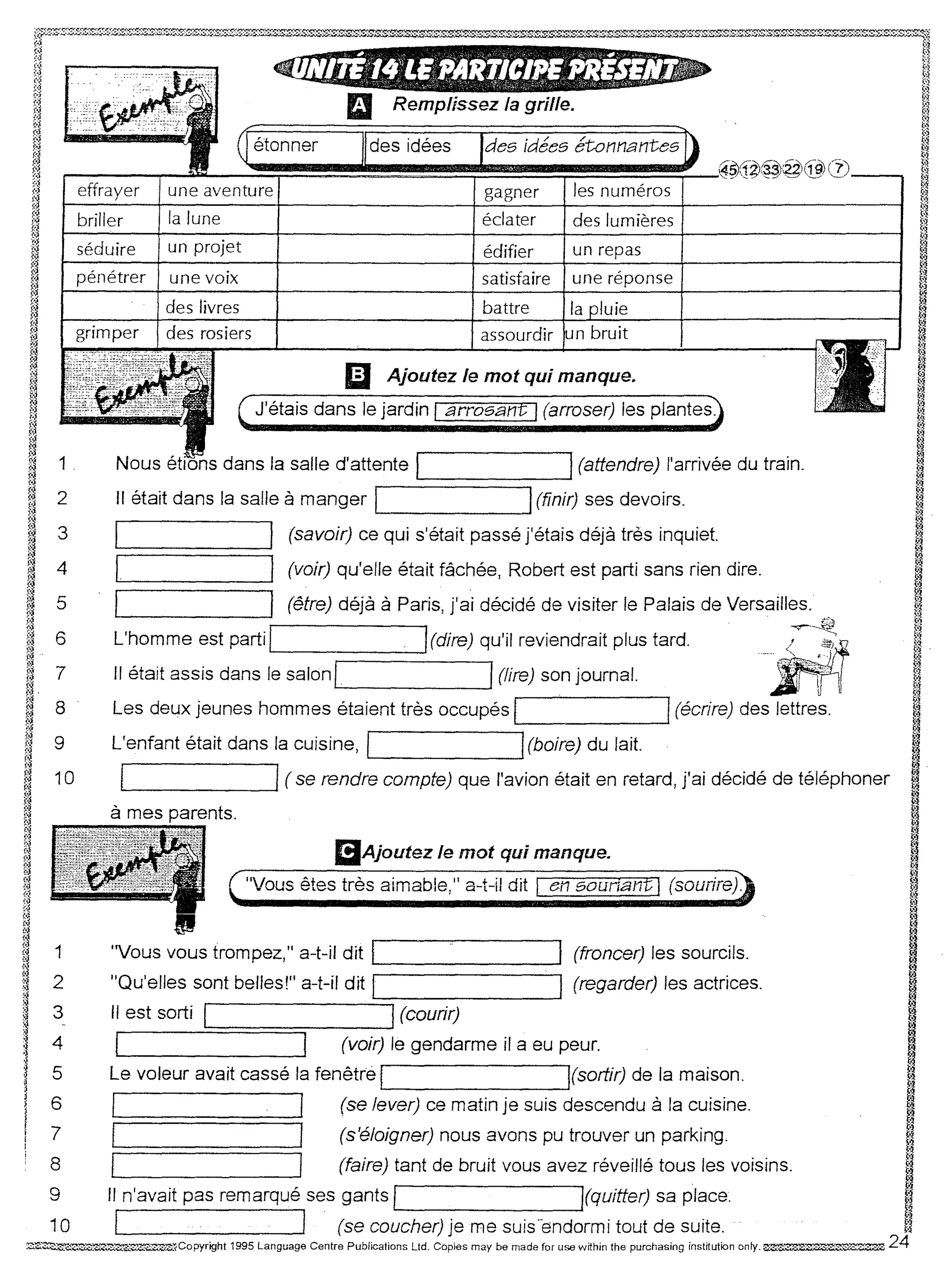 Participe présent | PDF