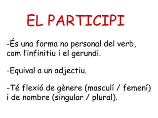 El participi | PDF