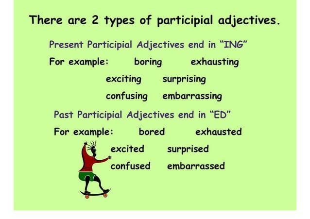 Participial Adjectives | PPT