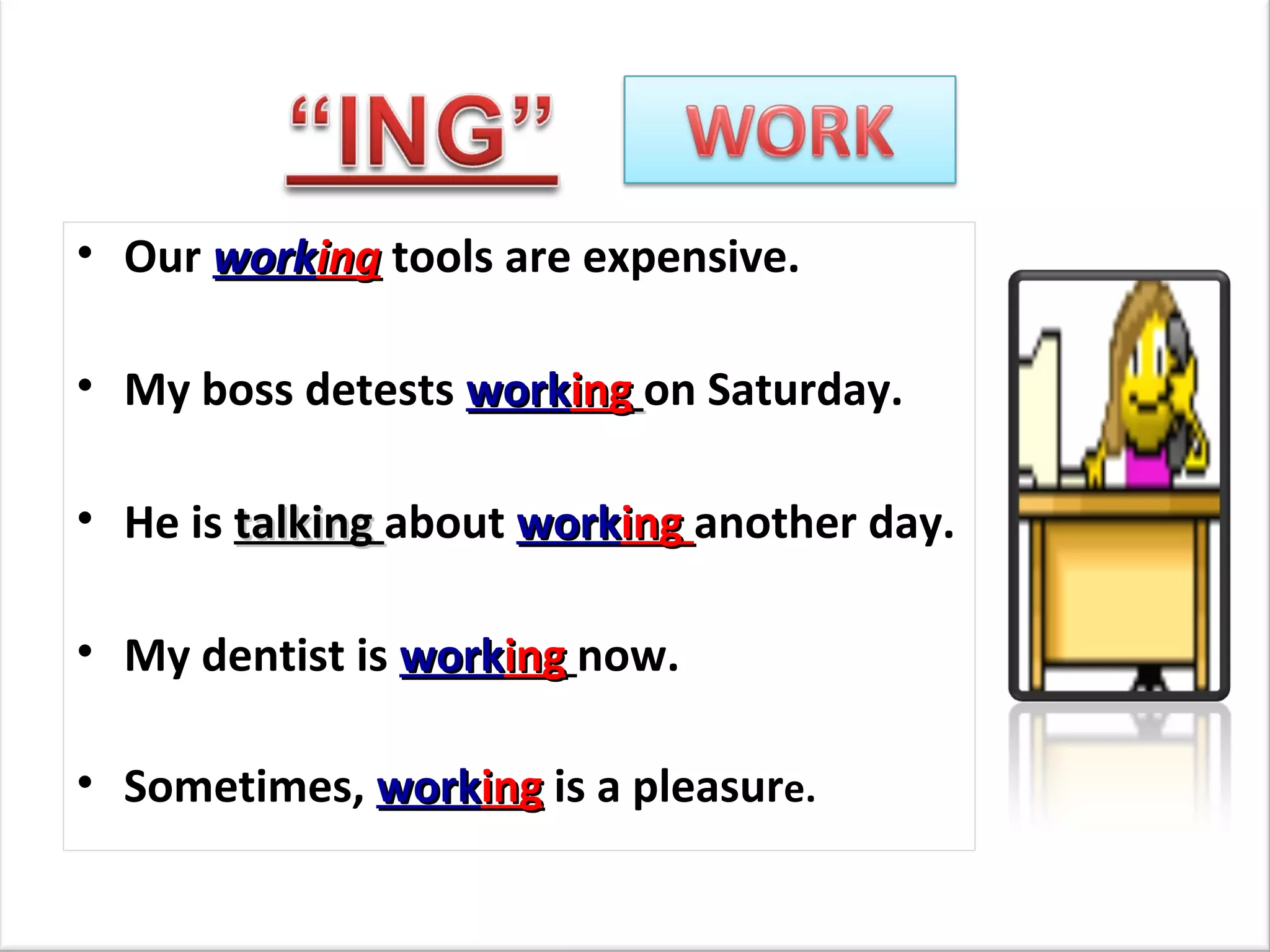 Presente and past participles | PPT