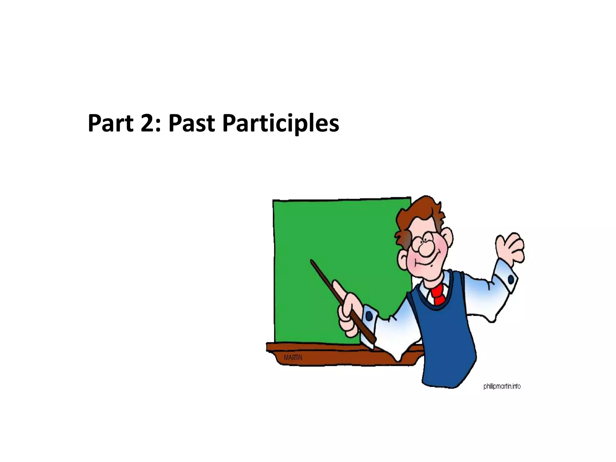 present and past Participle | PPTX