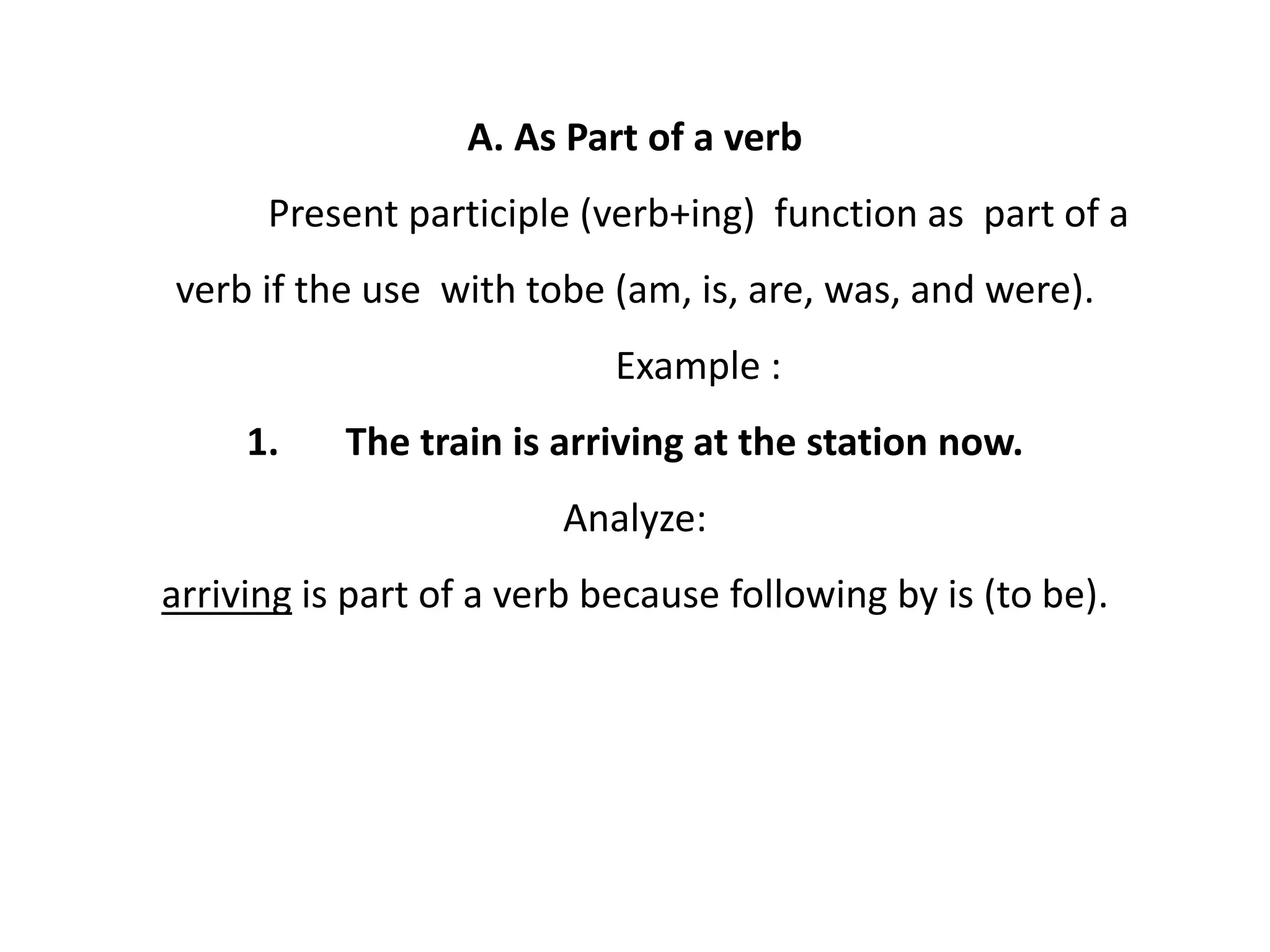 present and past Participle | PPTX