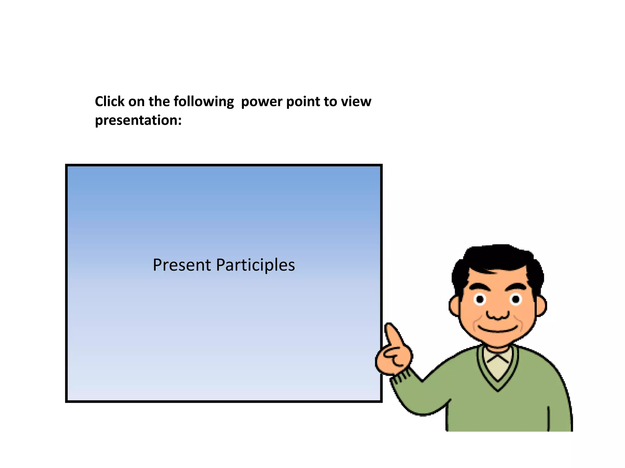present and past Participle | PPTX