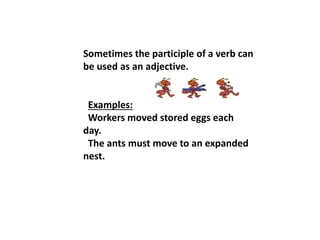 present and past Participle | PPTX