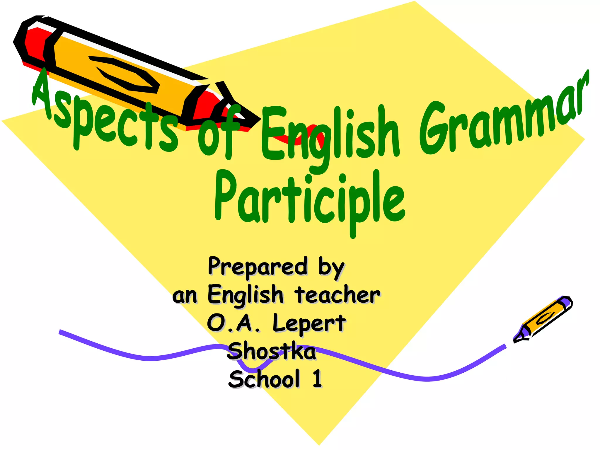 Participle | PPT